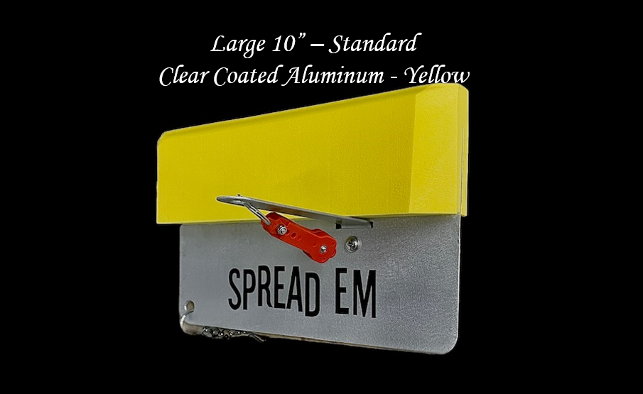 Spread Em Planer Boards 10" Standard | Spread Em Planer Boards