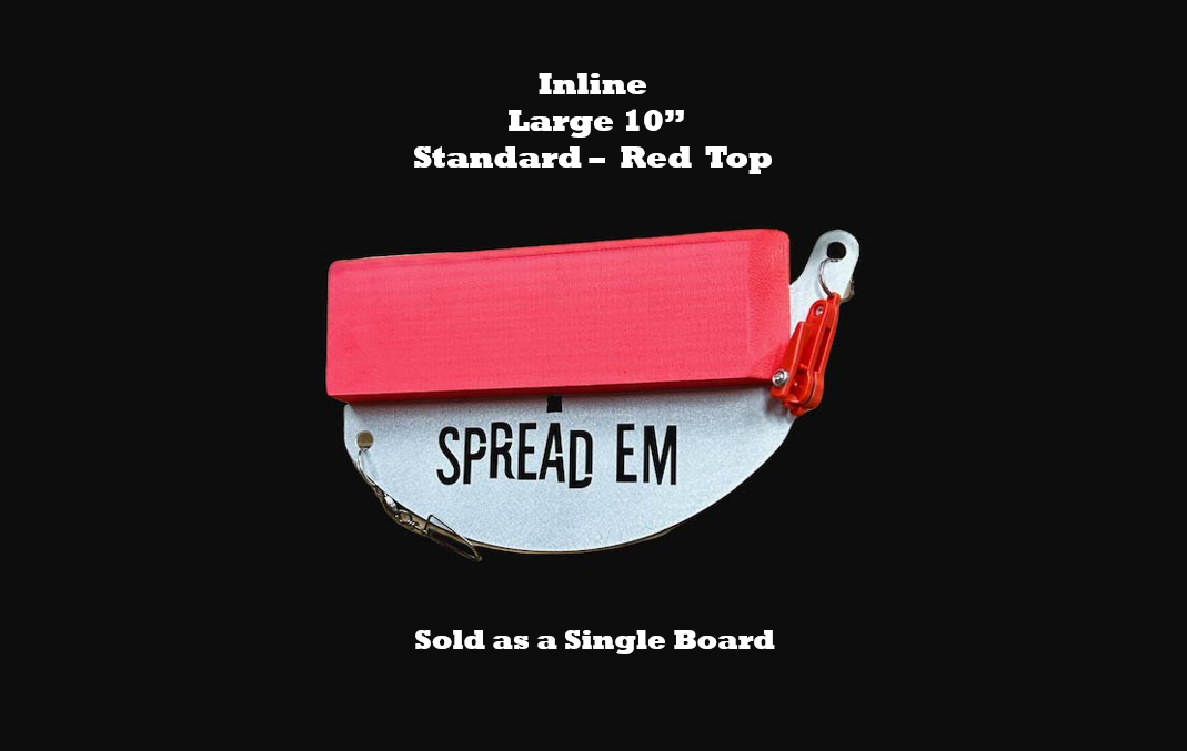 Inline Planer Board - Spread Em Planer Boards | Spread Em Planer Boards