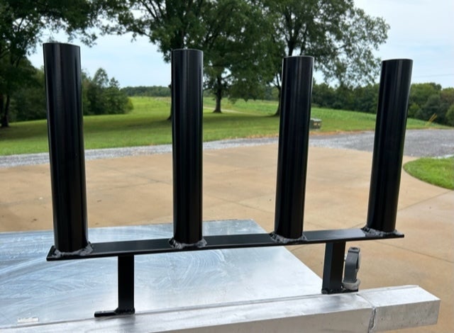 Vertical Tube Rod Storage - Over the Grabrail - SeaArk Boats | Spread ...