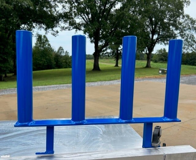 Vertical Tube Rod Storage - Over the Grabrail - SeaArk Boats | Spread ...